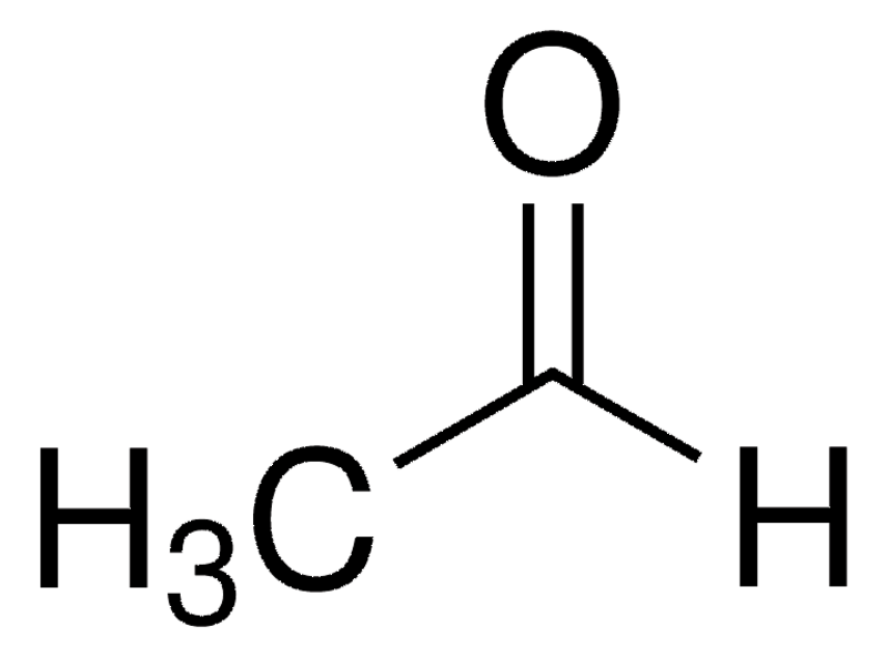 Acetaldehyde Structural Formula