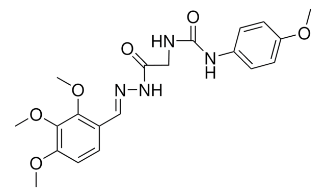 2-(3-(4-METHOXYPHENYL)UREIDO)ACETIC (2,3,4-TRIMETHOXYBENZYLIDENE ...