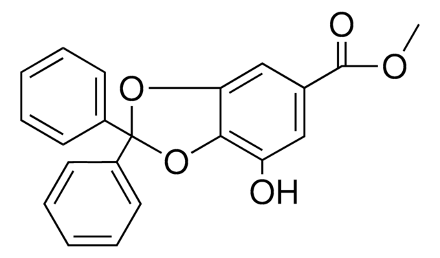 7-HYDROXY-2,2-DIPHENYL-BENZO(1,3)DIOXOLE-5-CARBOXYLIC ACID METHYL ESTER ...