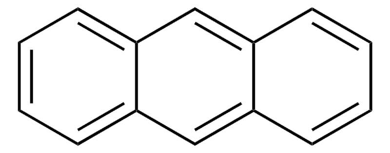 Anthracene Structure C14h10