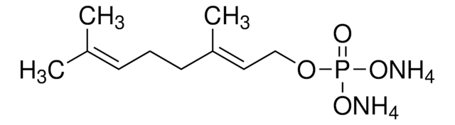 Geranyl monophosphate ammonium salt solution ≥95% (TLC), methanol ...