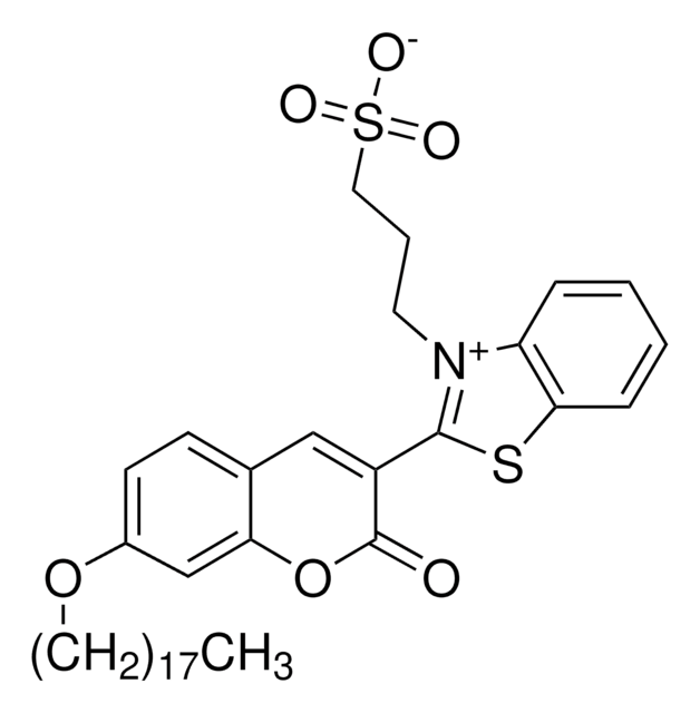 7-Octadecyloxy-3-[3-(3-sulfopropyl)-2-benzothiazolylio]coumarin for ...